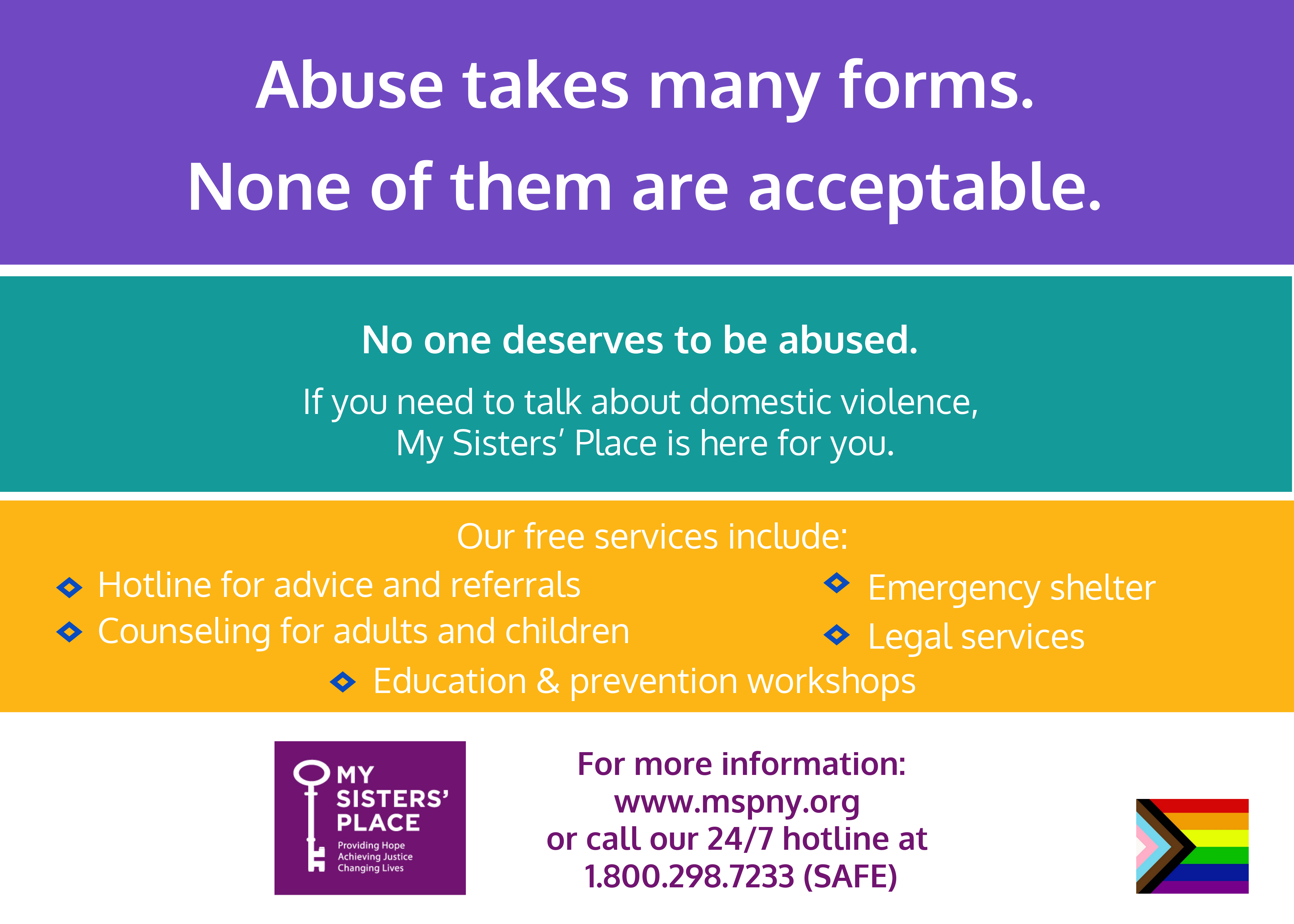 Resources - My Sisters' Place | Providing Hope – Achieving Justice ...